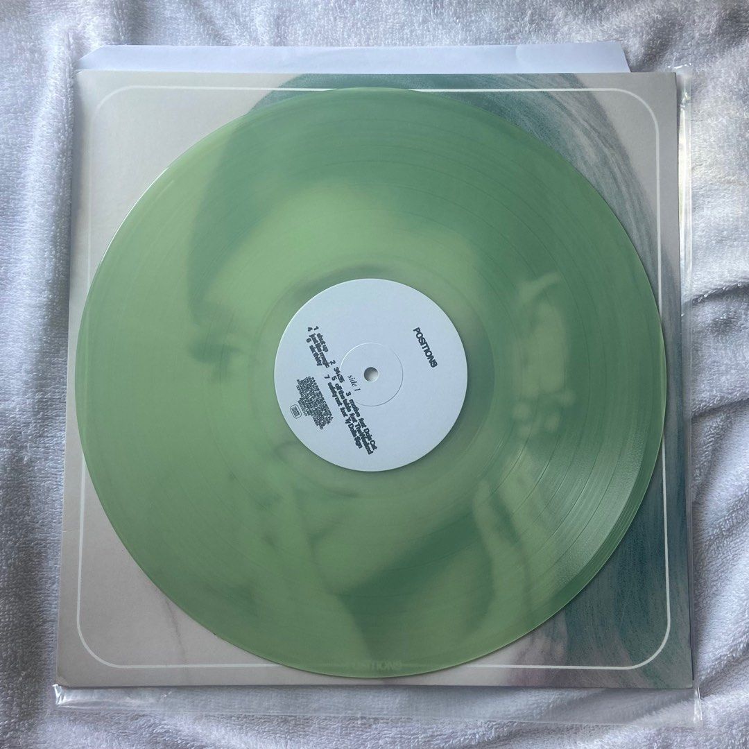 Ariana Grande - Positions (Coke Bottle Green Vinyl) sweetener thank u next my everything ...