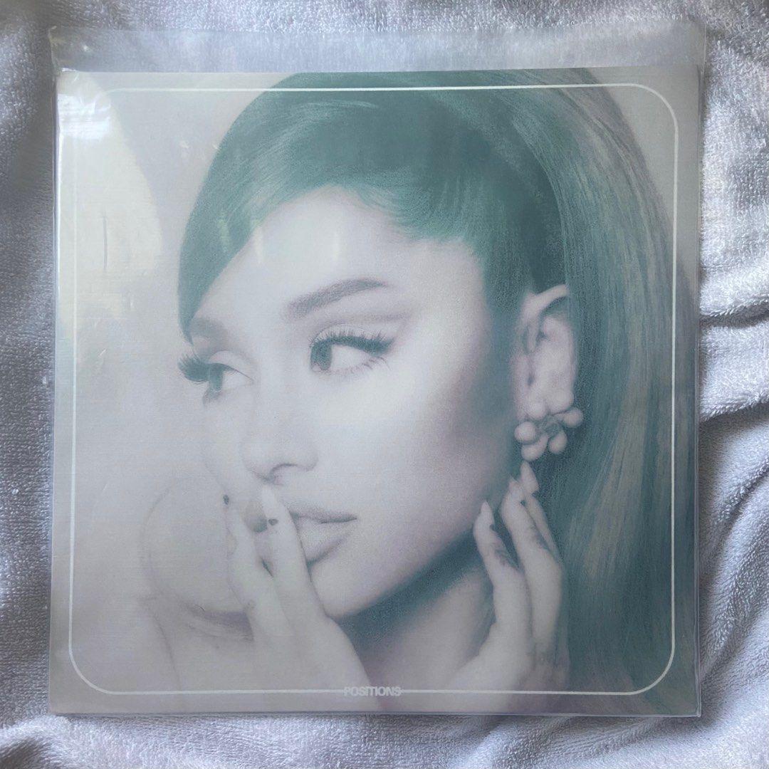 Ariana Grande - Positions (Coke Bottle Green Vinyl) sweetener thank u next my everything ...