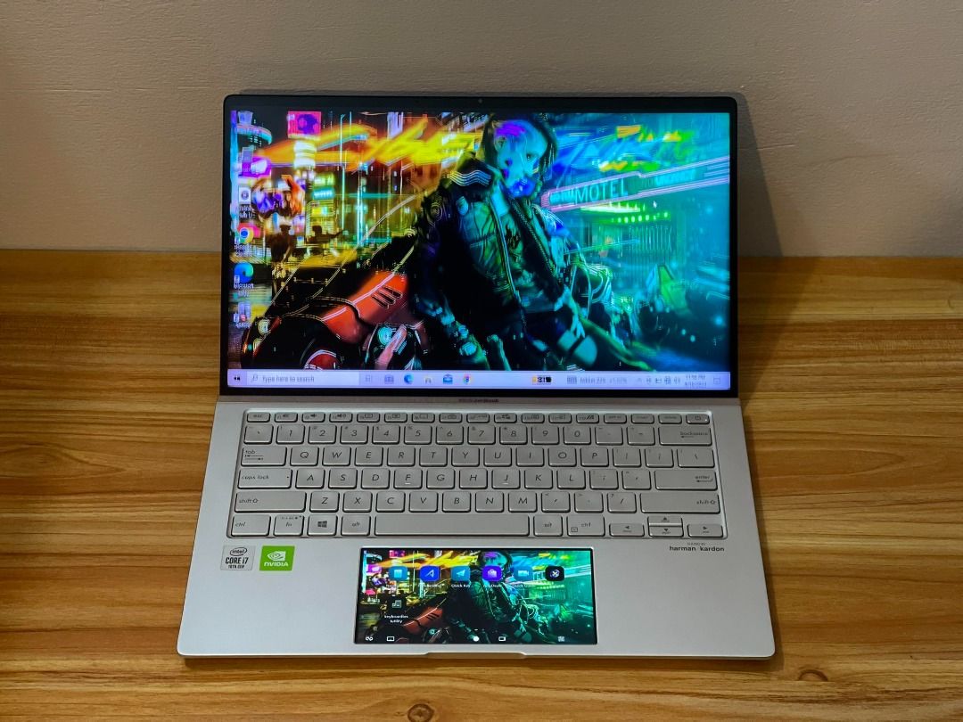 ASUS ZENBOOK GAMING LAPTOP I TH GEN GB RAM GB SSD FAST BOOT MX NVIDIA VCARD GB