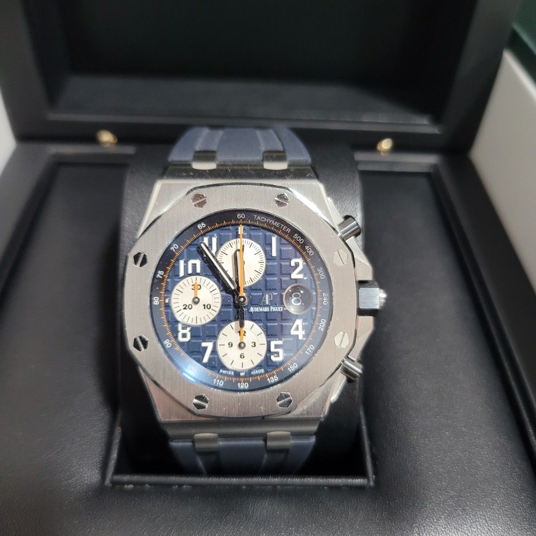 Audemars Piguet Royal Oak Offshore Navy, Luxury, Watches on Carousell