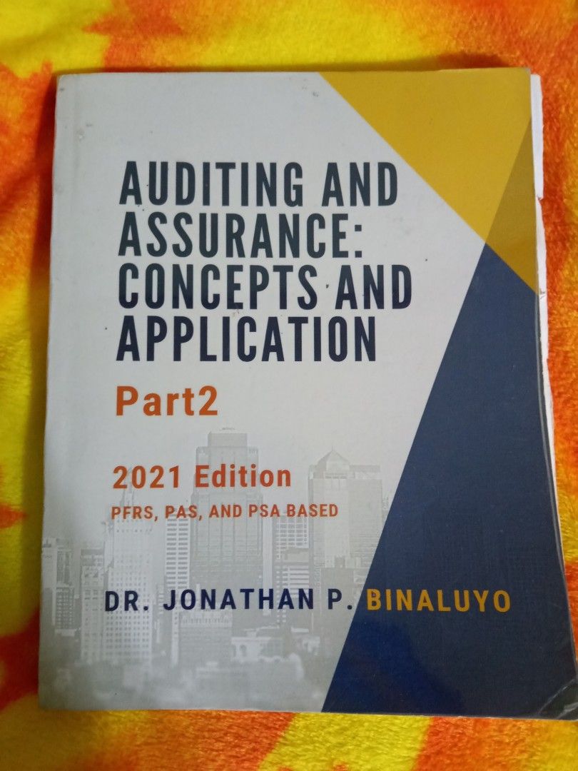 Auditing And Assurance By Jonathan Binaluyo Hobbies And Toys Books And Magazines Textbooks On