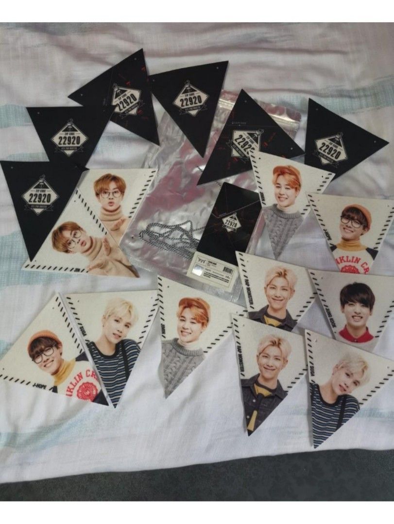 Authentic Bangtan boys bts concert goods garland jungkook jimin ...