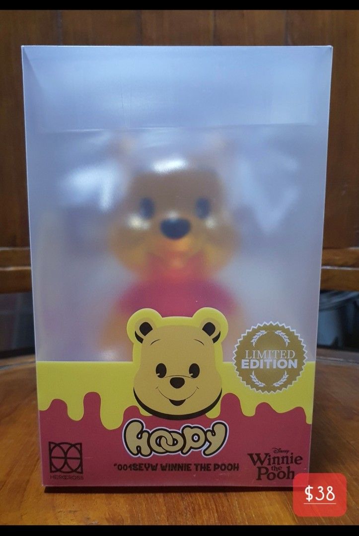 Authentic Hoopy Figure - Winnie The Pooh Translucent Orange, Hobbies ...