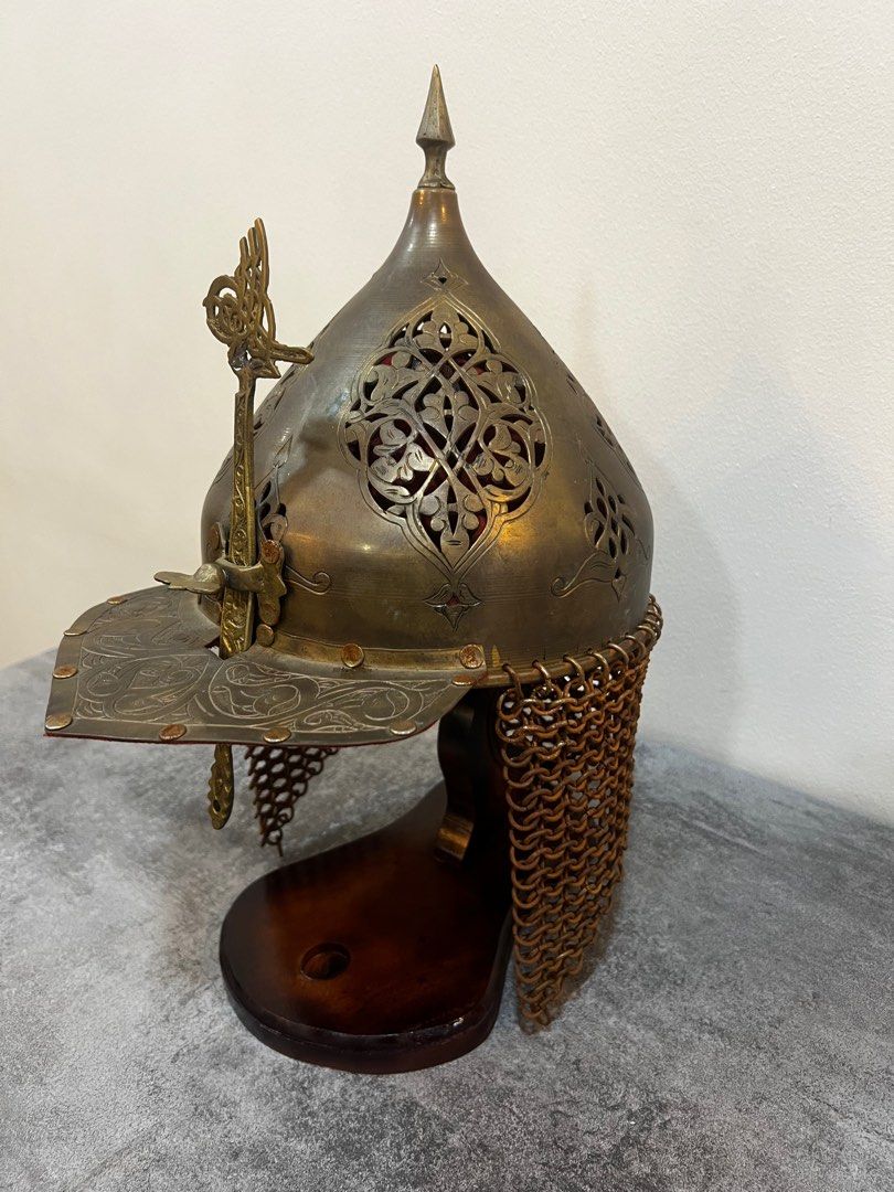 Authentic Islamic Armour Helmet, Hobbies & Toys, Memorabilia ...