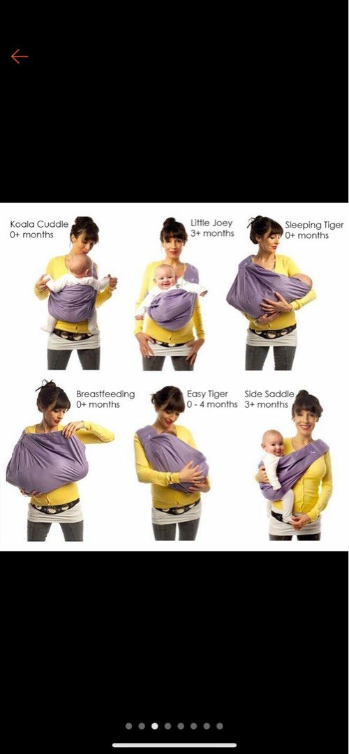 Baba Sling Carrier Blue, Babies & Kids, Baby Nursery & Kids Furniture ...