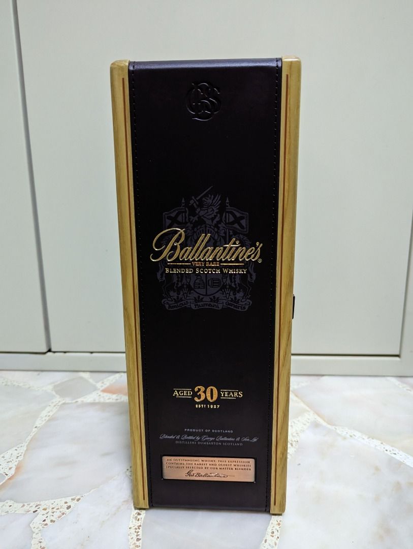Ballantine's 30 Year Old Blended Scotch Whisky 700ml / 70cl / 40%, Food & Drinks, Alcoholic ...