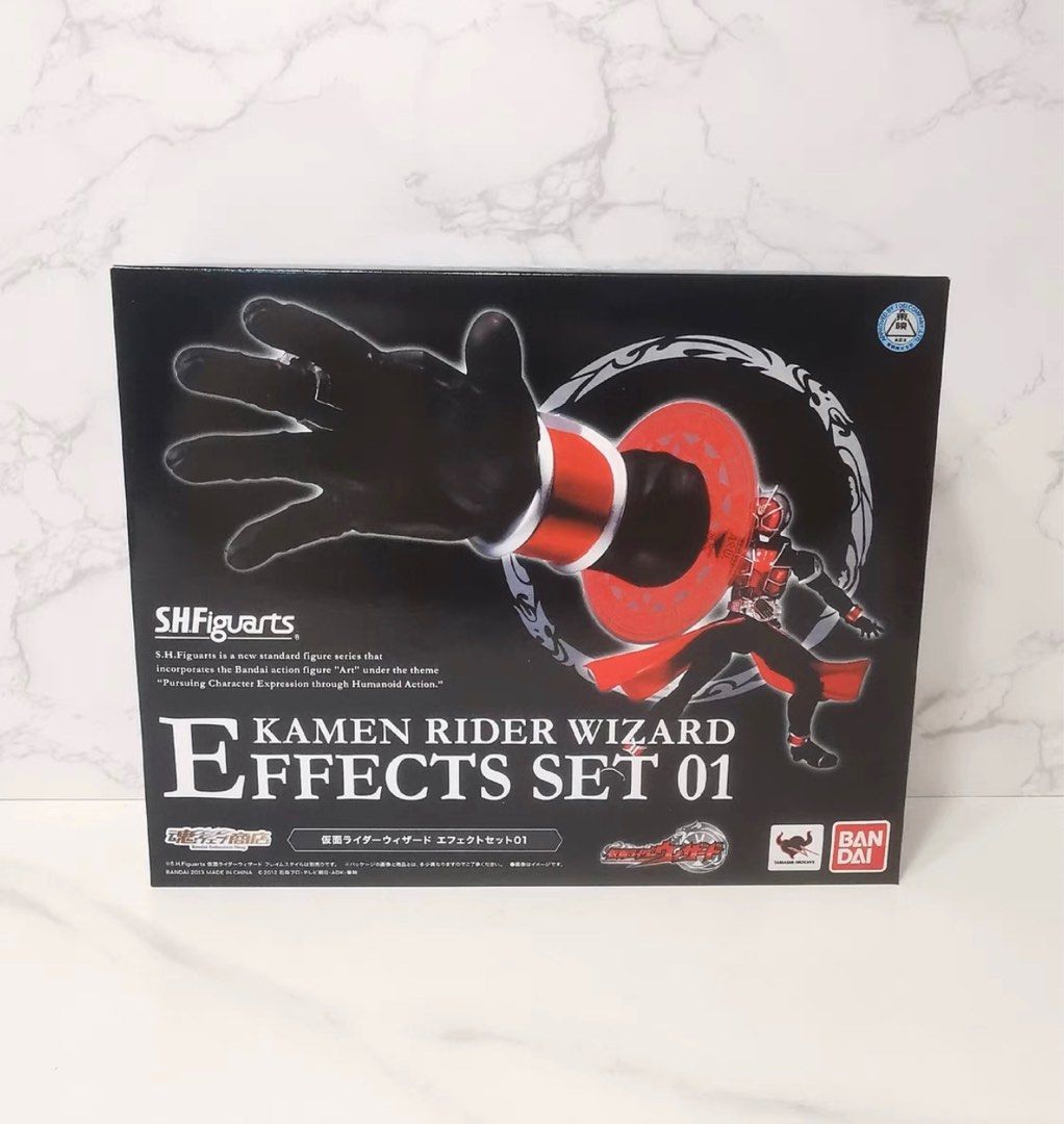 BANDAI S.H.FIGUARTS SHF KAMEN RIDER WIZARD EFFECTS SET 01, Hobbies ...