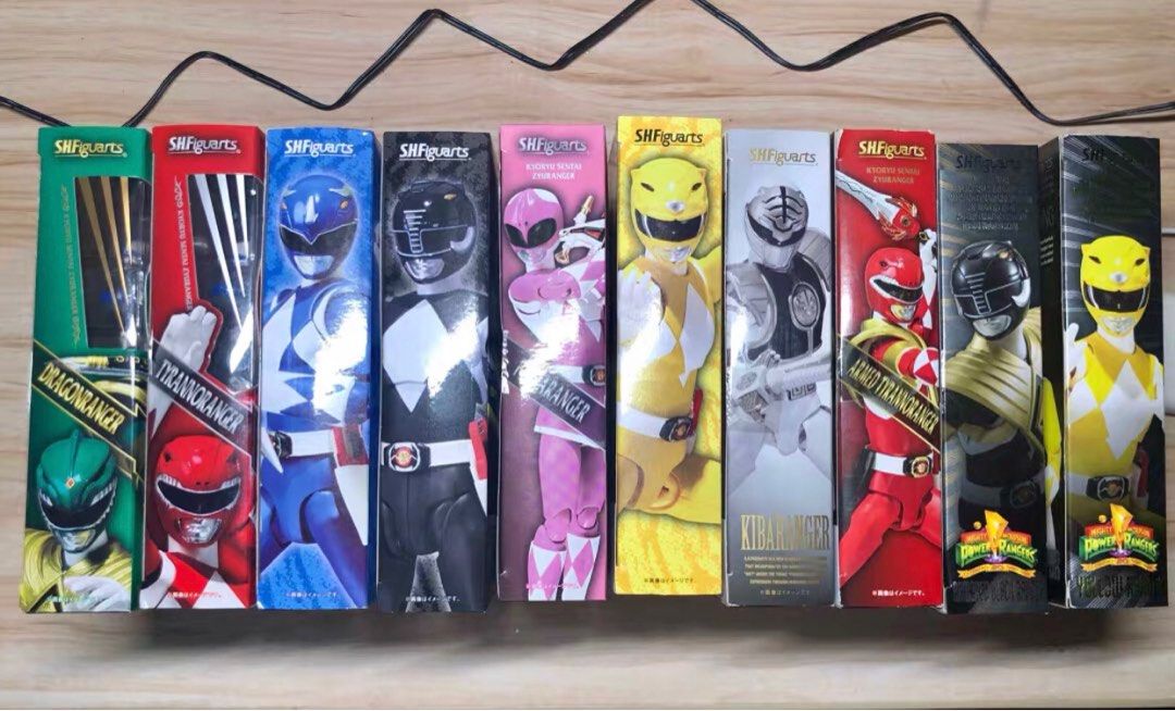 BANDAI S.H.FIGUARTS SHF POWER RANGERS FIGURE, Hobbies & Toys, Toys ...