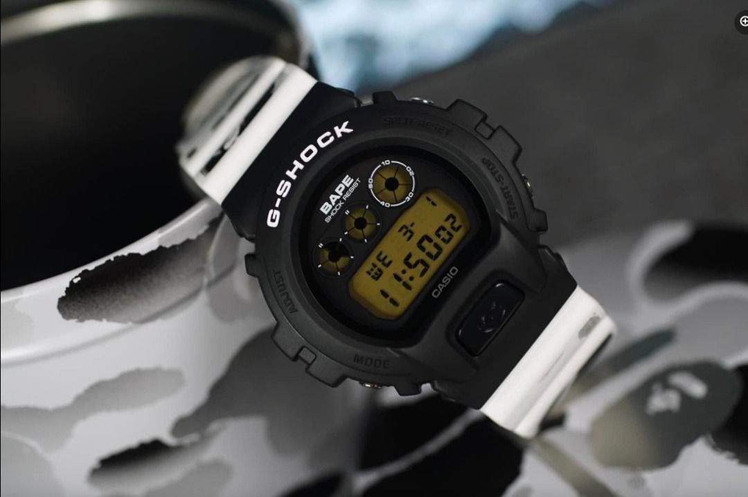 BAPE x G-Shock DW-6900BAPE20-1PFP for China BAPE Store 10th Anniversary ...