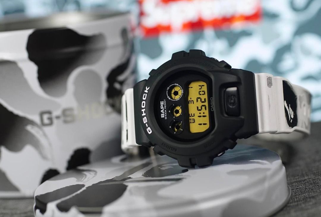 BAPE x G-Shock DW-6900BAPE20-1PFP for China BAPE Store 10th Anniversary ...