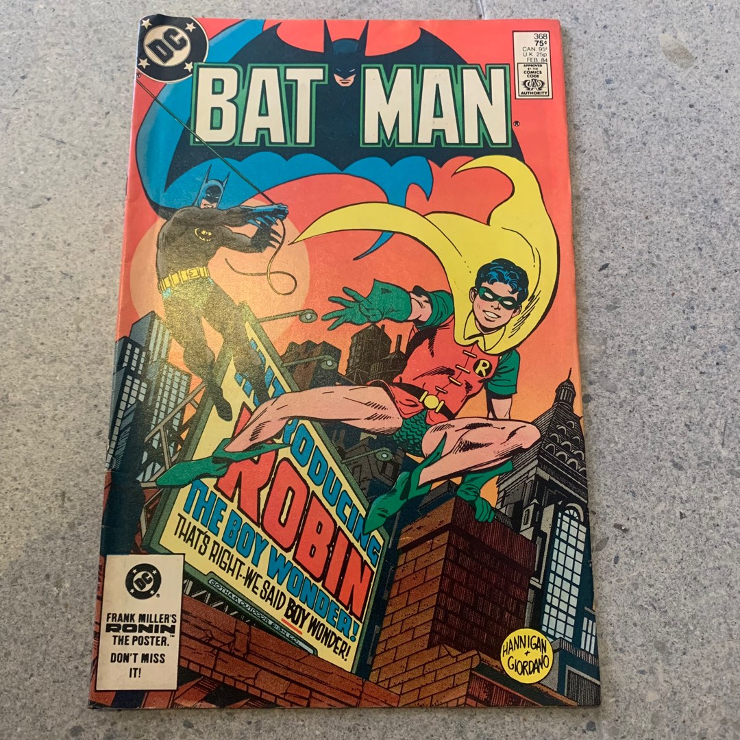 Batman #368, Hobbies & Toys, Books & Magazines, Comics & Manga on Carousell