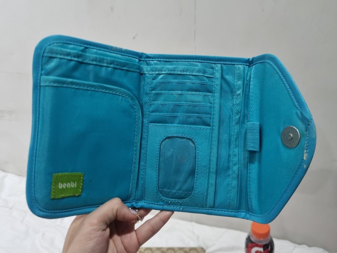 Beabi wallet sky blue, Women's Fashion, Bags & Wallets, Wallets & Card ...