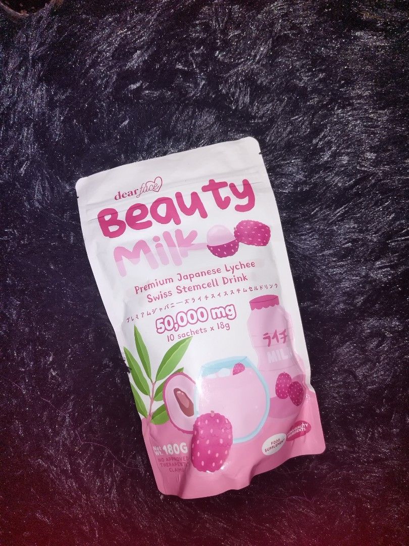 Beauty Milk by Dear Face, Health & Nutrition, Health Supplements ...