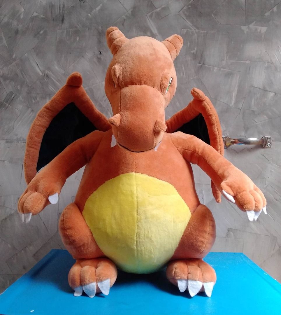 BIG 15-Inch Charizard Pokemon Plush Toy with Posable Wings (Chinese ...