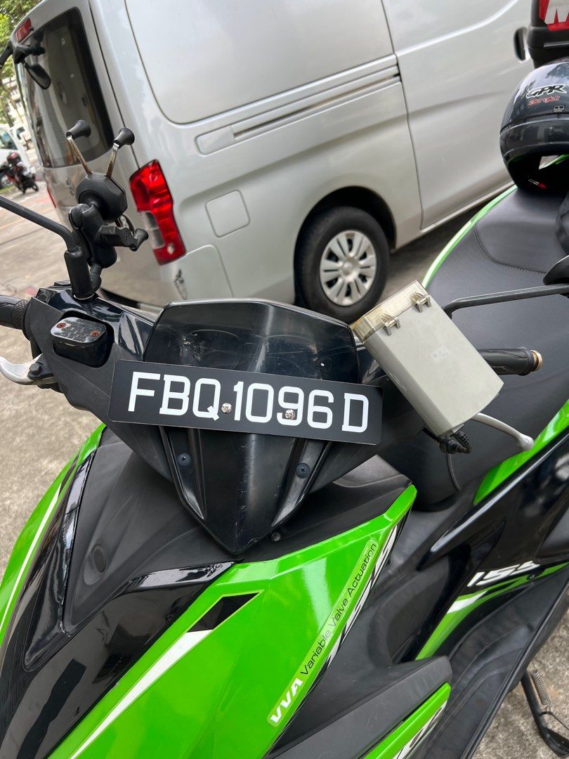 Bike front number plate @ 98293811 Hong, Motorcycles, Motorcycle ...