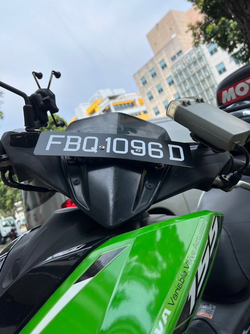 Bike front number plate @ 98293811 Hong, Motorcycles, Motorcycle ...