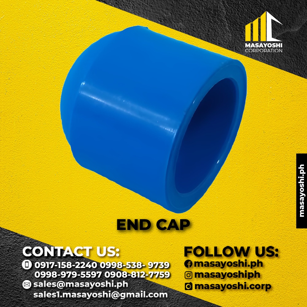 blue pvc end cap, fittings, coupling, pipe works, piping on Carousell