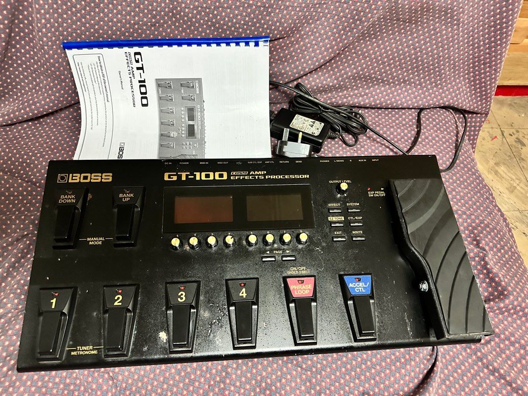Boss GT 100, Hobbies & Toys, Music & Media, Musical Instruments on Carousell