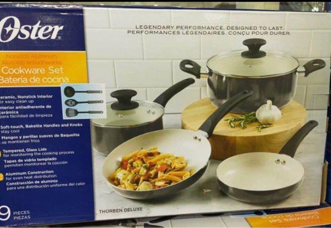 BRAND NEW ORIGINAL OSTER COOKWARE SET, Furniture & Home Living ...