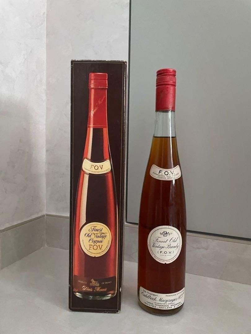 Brandy白蘭地回收 長頸FOV 人頭馬REMY MARTIN 軒尼詩HENNESSY 馬爹利MARTEII, 嘢食 & 嘢飲, 酒精飲料 ...