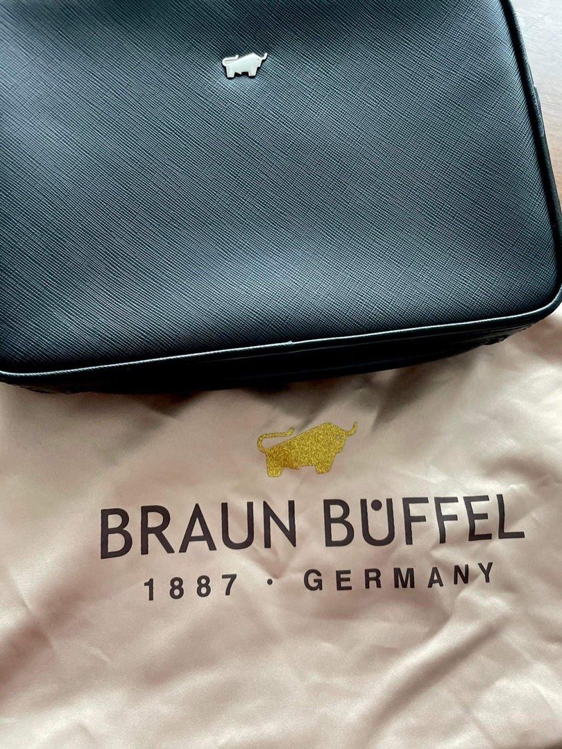 Braun Buffel Clutch Bag, Luxury, Bags & Wallets on Carousell