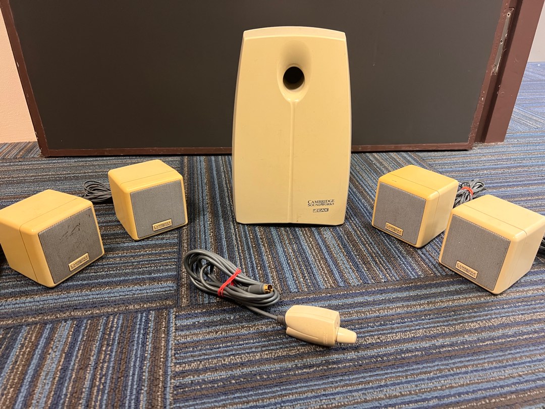 Cambridge Soundworks EAX four point surround FPS1500, Audio, Soundbars ...