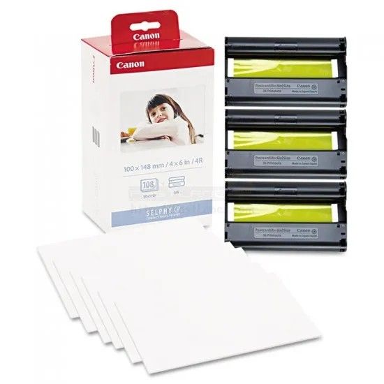 Canon Selphy photo printer paper and ink, Computers & Tech, Printers ...