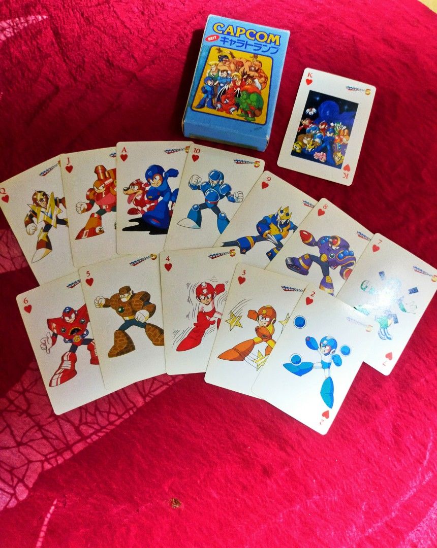 Capcom playing cards, Hobbies & Toys, Memorabilia & Collectibles ...