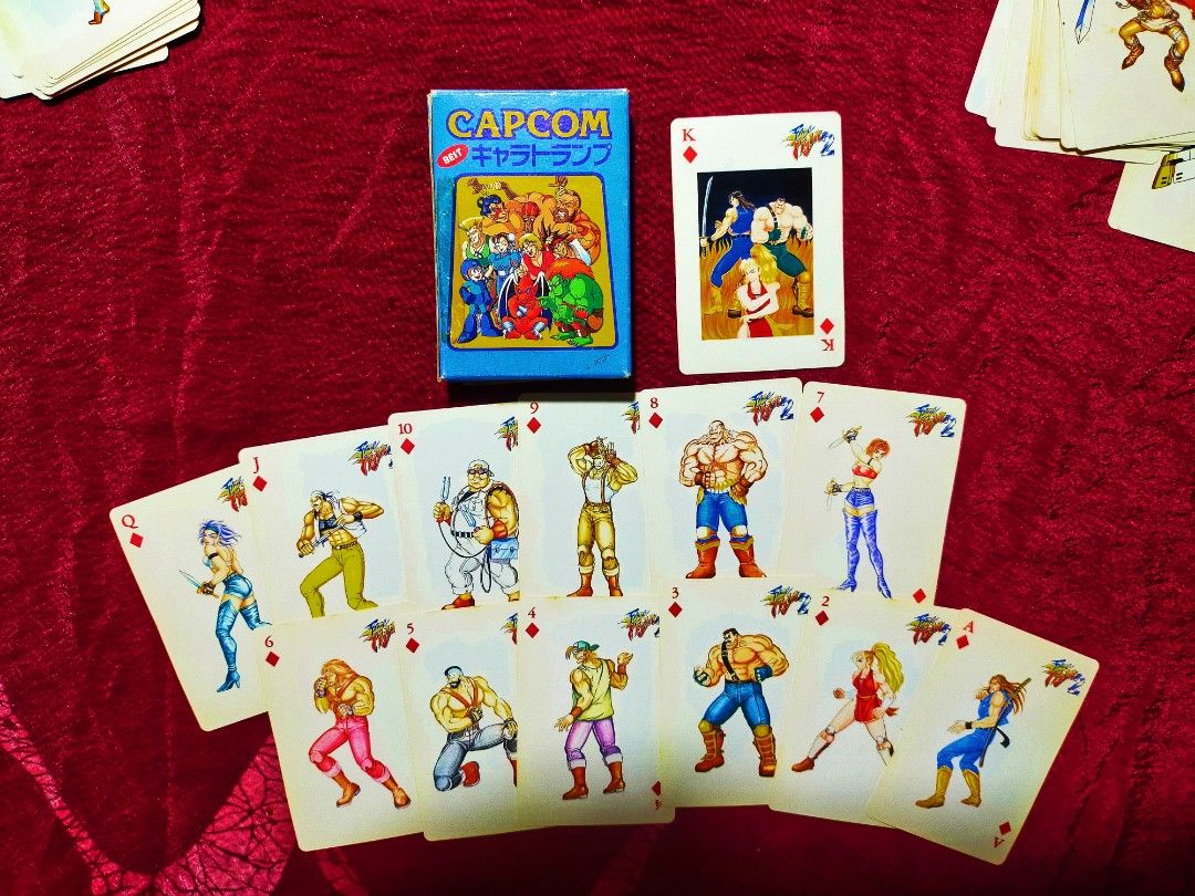 Capcom playing cards, Hobbies & Toys, Memorabilia & Collectibles ...