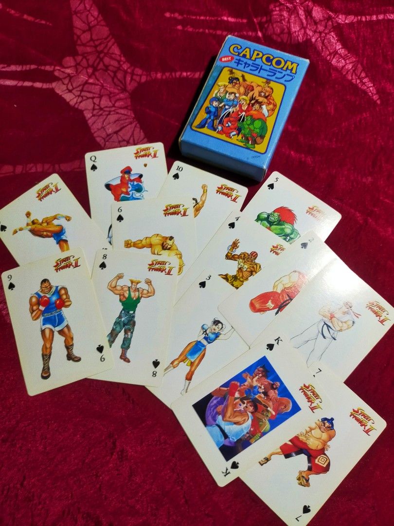 Capcom playing cards, Hobbies & Toys, Memorabilia & Collectibles ...