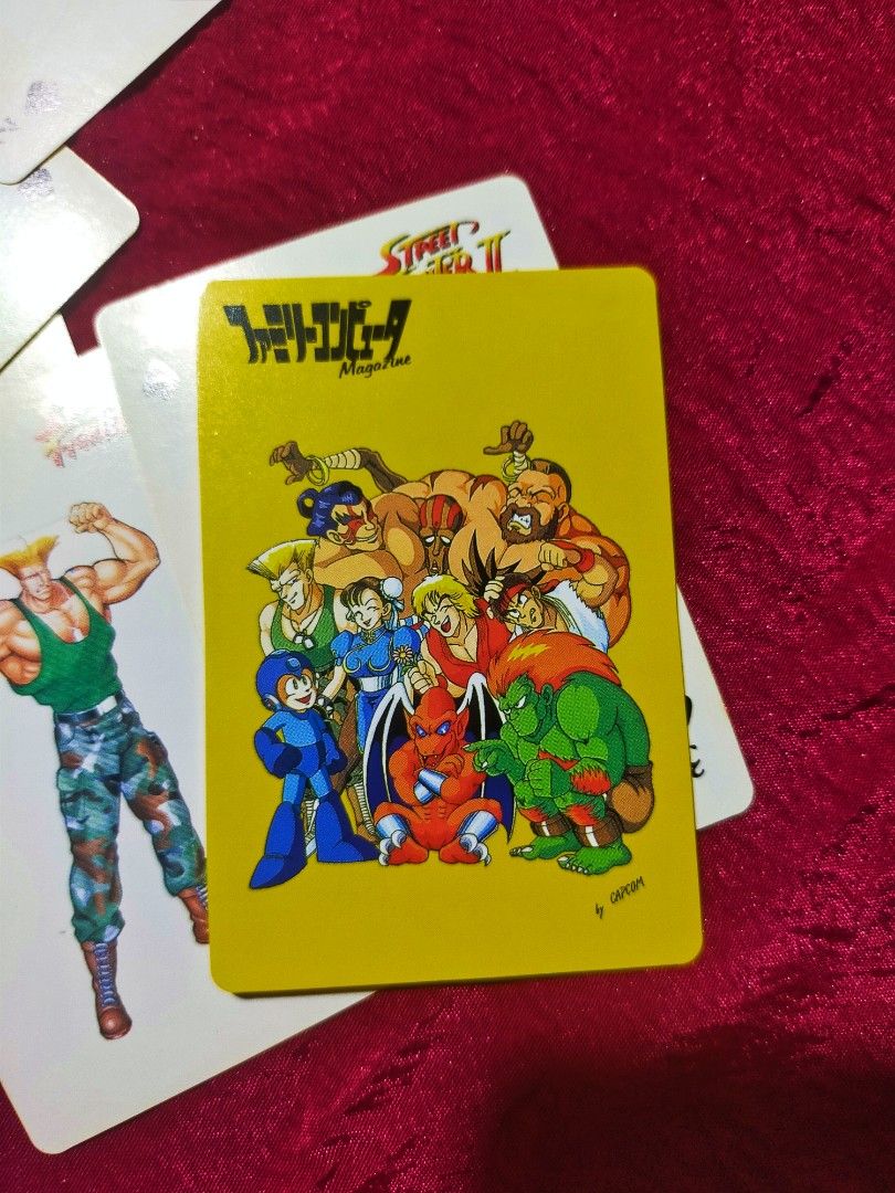 Capcom playing cards, Hobbies & Toys, Memorabilia & Collectibles ...