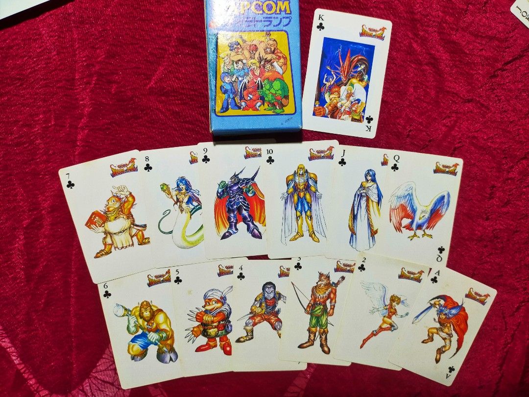 Capcom playing cards, Hobbies & Toys, Memorabilia & Collectibles ...