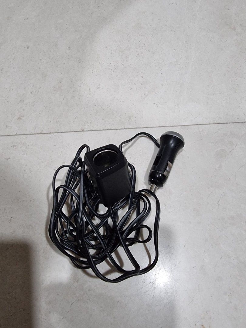 Car Power Socket Extension Cord, Car Accessories, Accessories on Carousell