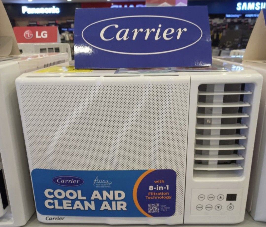Carrier Aura Window Type Inverter Aircon, TV & Home Appliances, Air ...