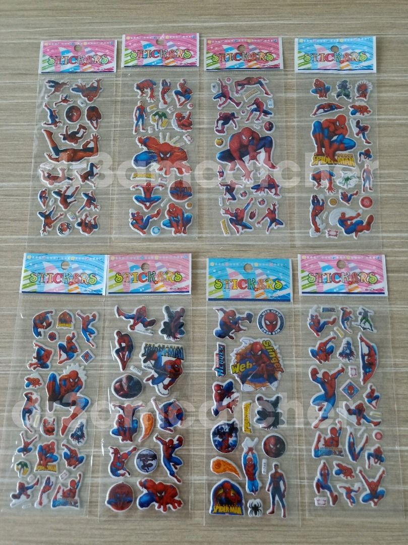 cartoon stickers in many designs (Trolls Sesame street PJ Mask Paw ...