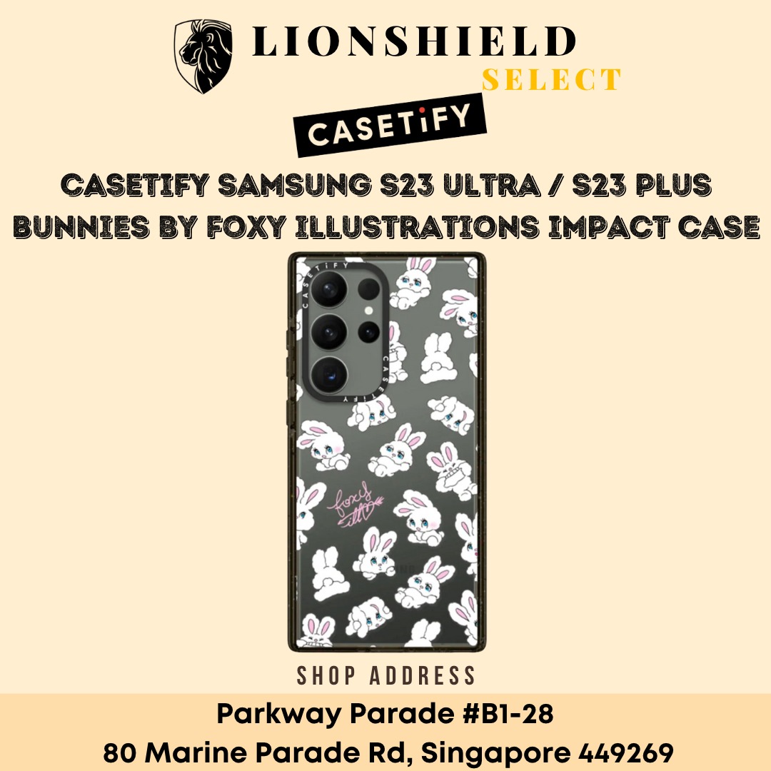 Casetify Samsung S23 Ultra / S23 Plus Bunnies By Foxy Illustrations Impact Case, Mobile Phones ...