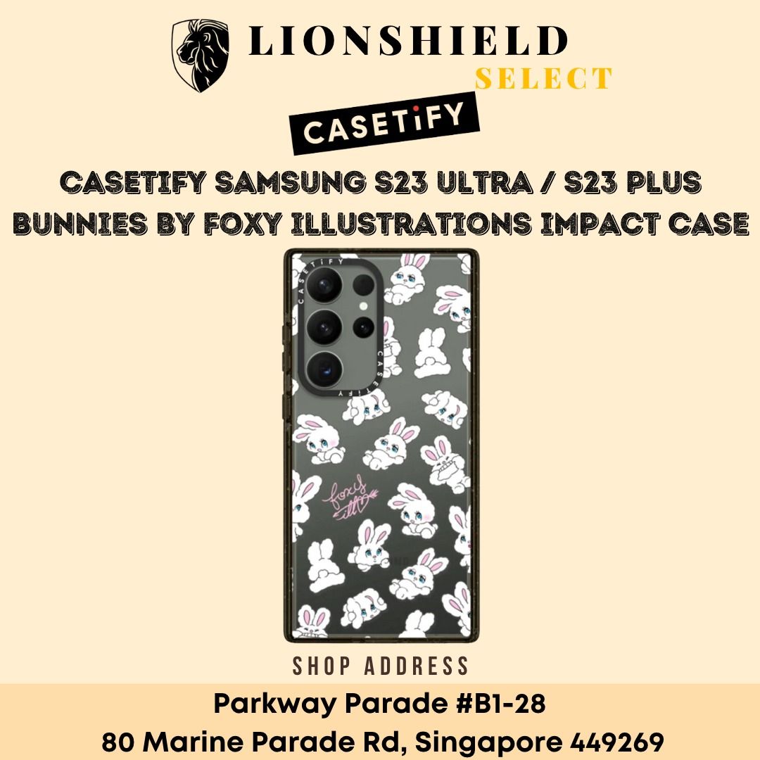 Casetify Samsung S23 Ultra / S23 Plus Bunnies By Foxy Illustrations Impact Case, Mobile Phones ...