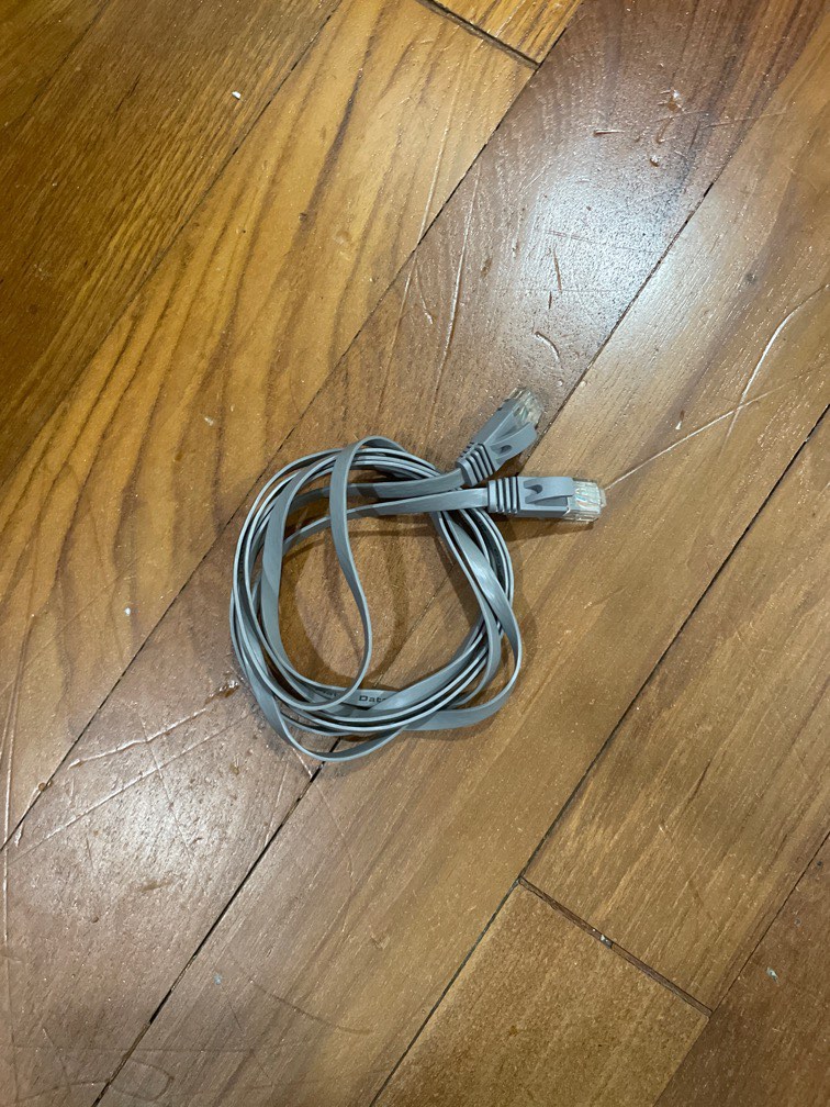 Cat 6 Flat Data Cable, Computers & Tech, Parts & Accessories, Cables ...