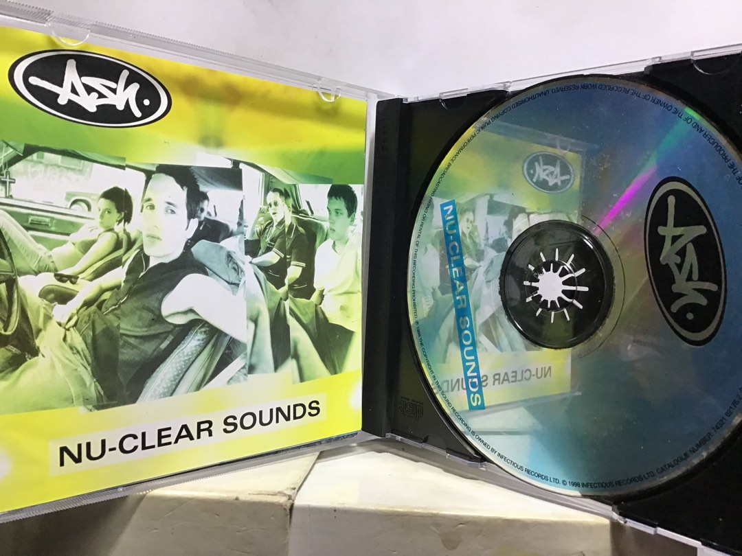 CD Ash - Nu-Clear Sounds OOP ORIGINAL PRESS Anubis 90s Rock, Hobbies ...