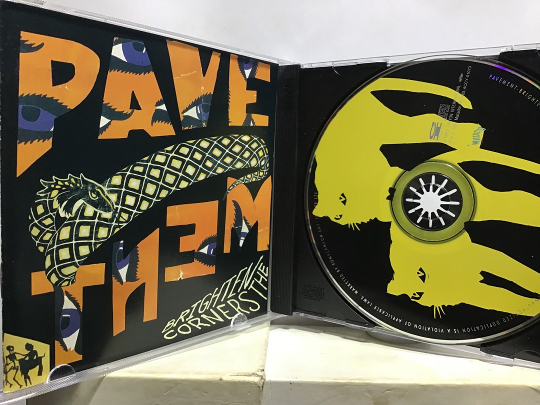 CD Pavement - Brighten The Corners OOP ORIGINAL PRESS Anubis 90s Rock ...