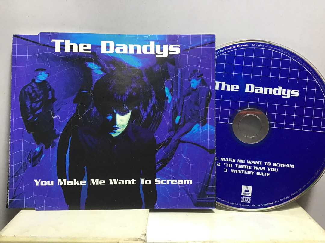 CD SINGLE Dandys - You Make Me Want to Scream OOP ORIGINAL PRESS Anubis ...