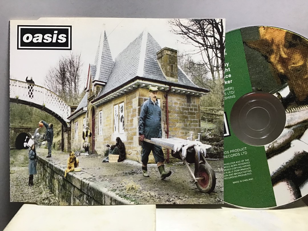 CD SINGLE Oasis - Some Might Say OOP ORIGINAL PRESS Anubis 90s Rock ...