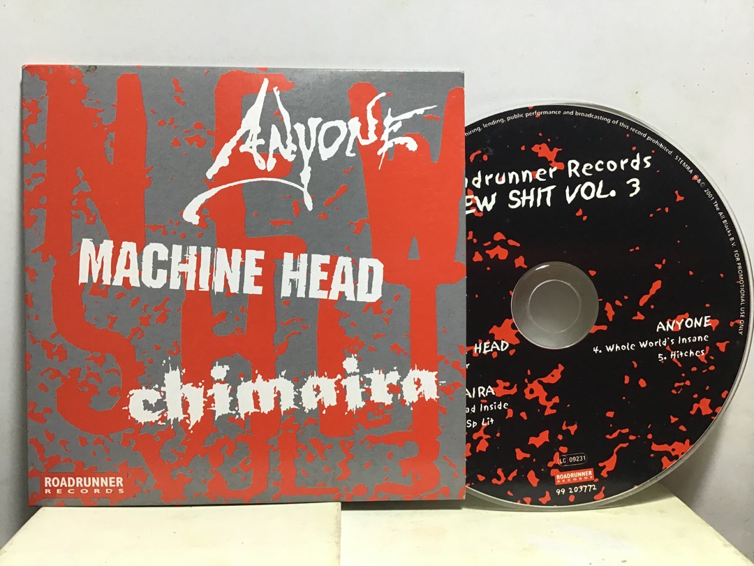 CD SINGLE Roadrunner Records Sampler - Machine Head Chimaira OOP ...