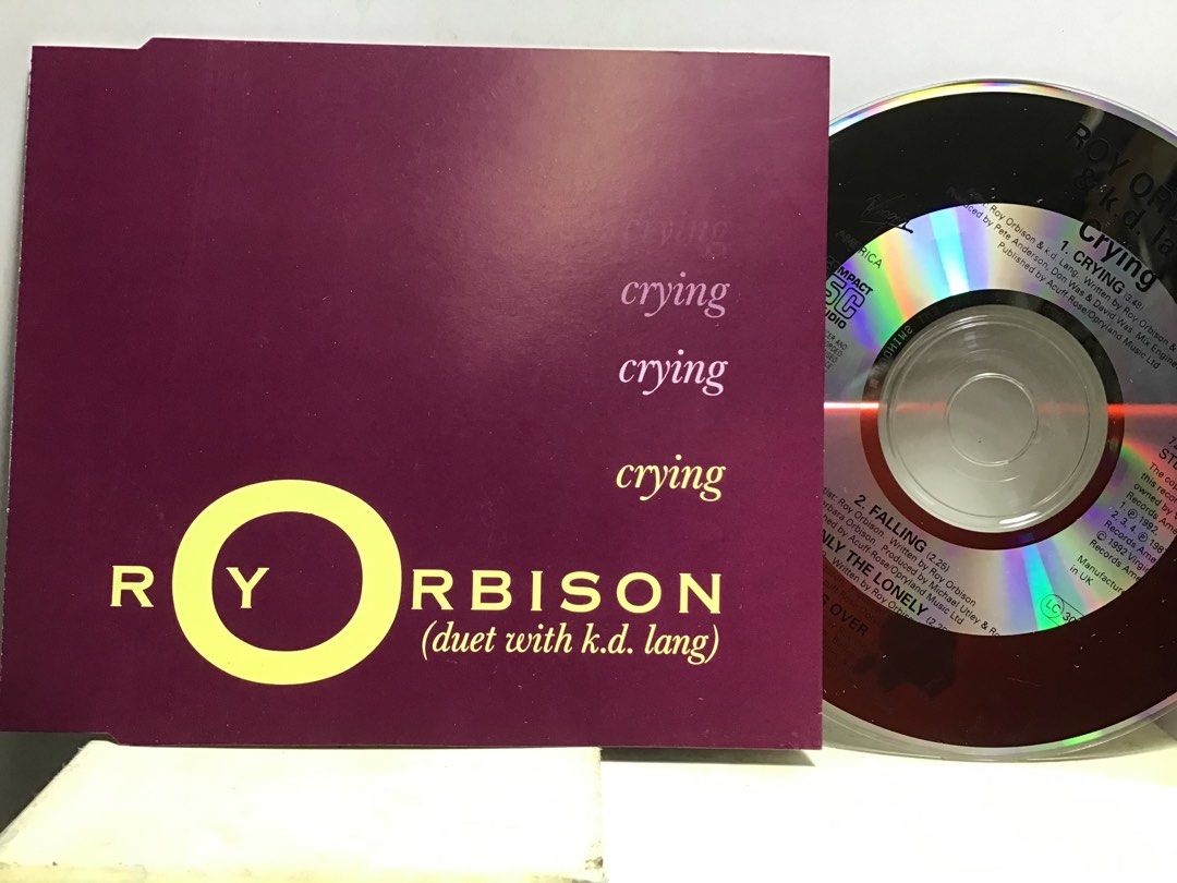 CD SINGLE Roy Orbison & K.D. Lang - Crying OOP ORIGINAL PRESS Anubis Oldies, Hobbies & Toys ...