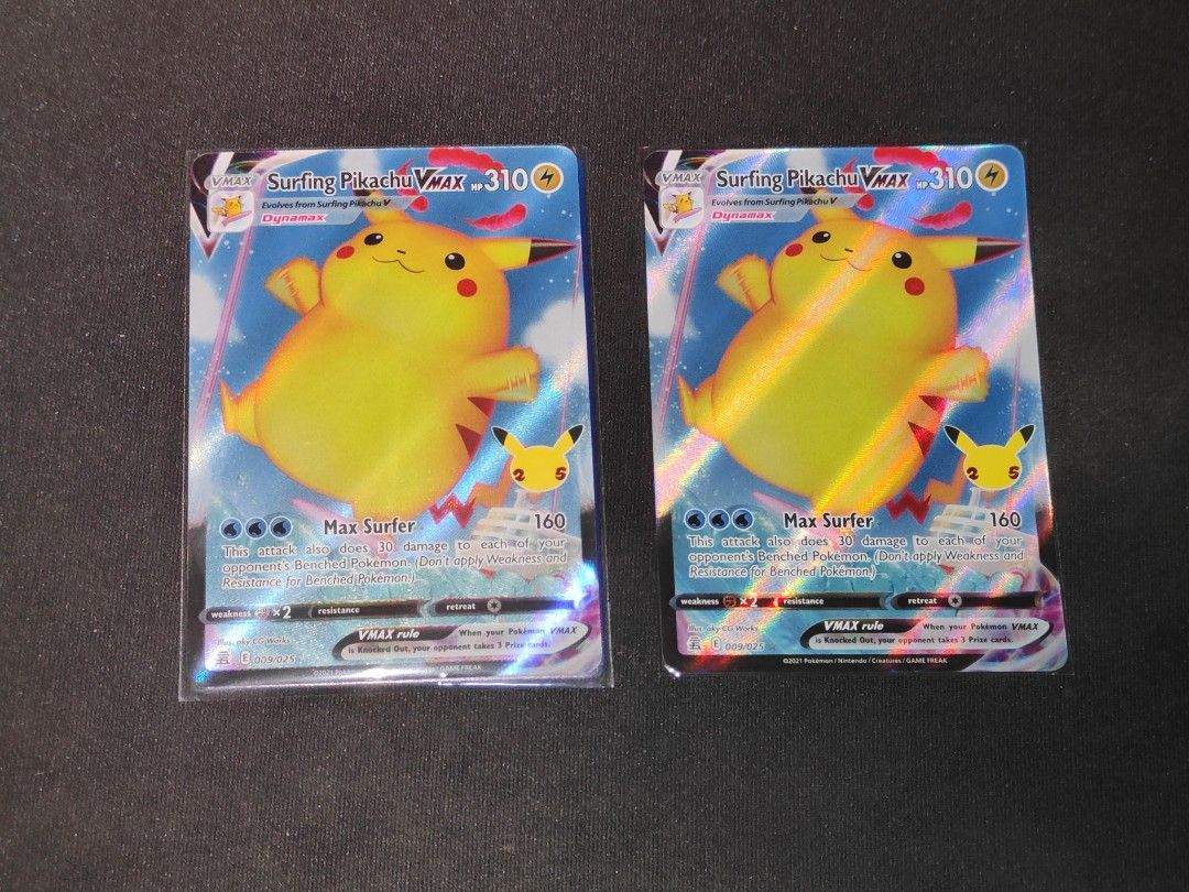 Celebration Jungle Pikachu, Flying Pikachu V, Flying Pikachu Vmax ...