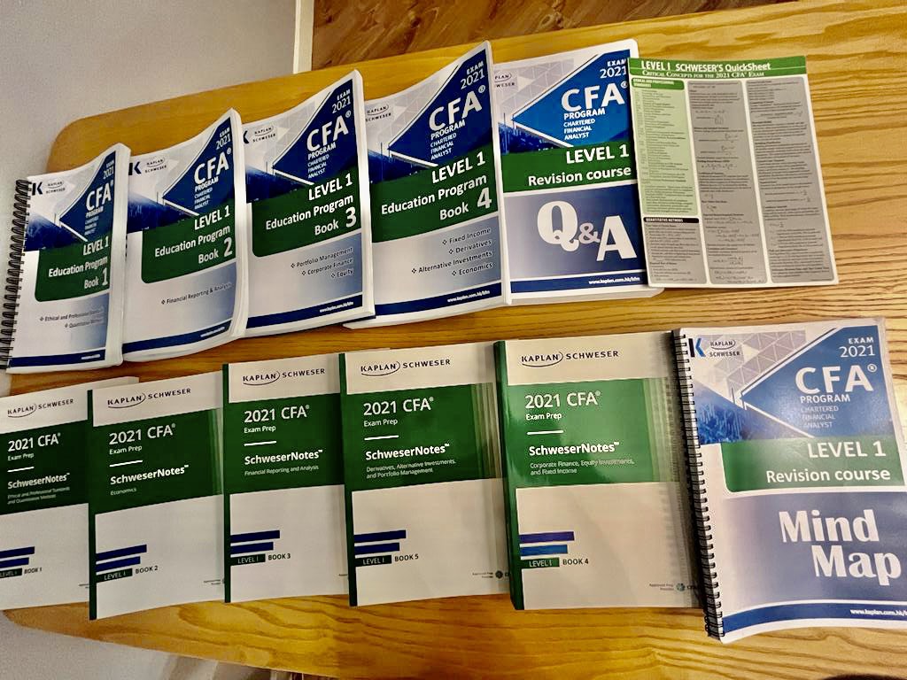 CFA Level 1 (Kaplan Full set notes+ exam prep), 其他, 其他 - Carousell CFA Level 1 (Kaplan Full set notes+ exam prep), 其他, 其他 - Carousell