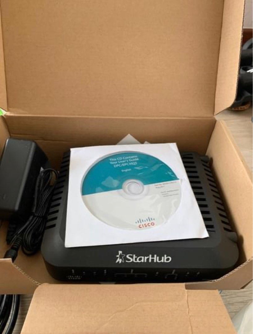 Cisco cable modem DPC3925, Computers & Tech, Parts & Accessories ...