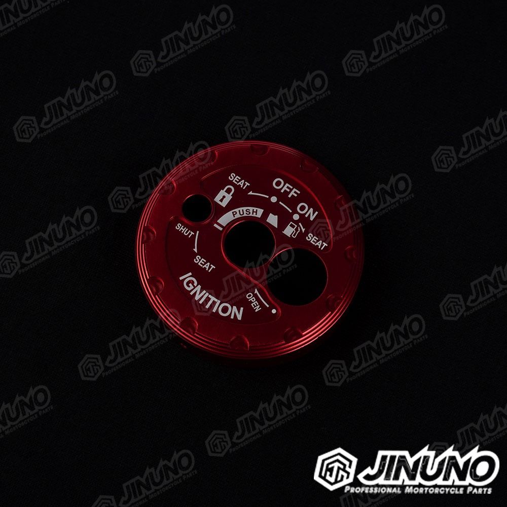 【桀諾】CNC鋁合金鎖頭蓋 鑰匙蓋 鑰匙孔蓋 三陽 SYM 曼巴 mmbcu JETS系列 金黑紅藍 鎖頭, 汽機車零配件在旋轉拍賣