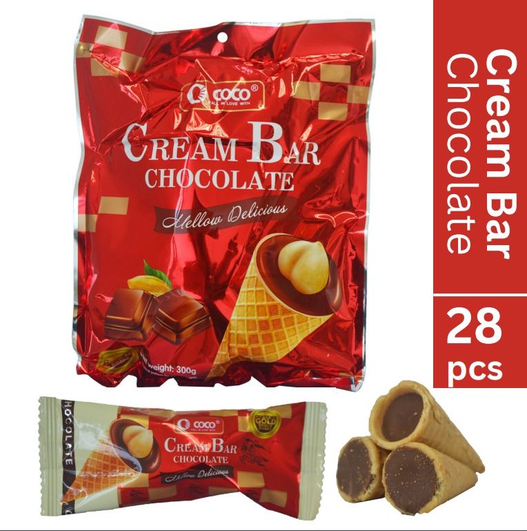 Coco Cream Bar Chocolate Flavor 28pcs - Individually Wrapped on Carousell