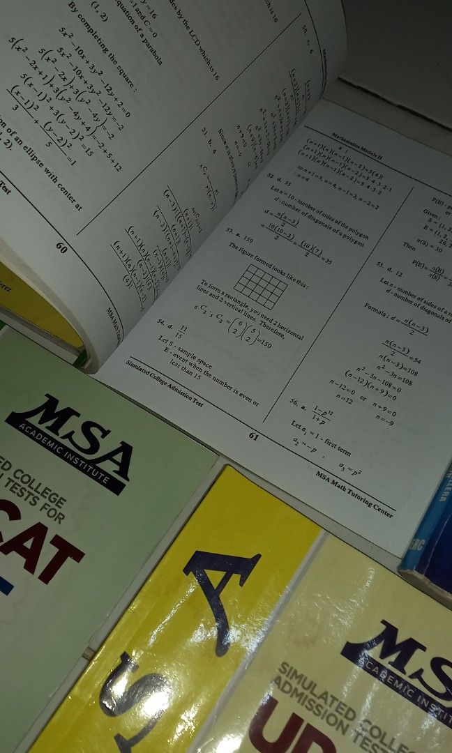 College Admission Entrance Test Exam Reviewers Bundle UPCAT ACET DCAT ...